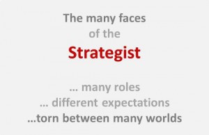 The many faces of the strategist